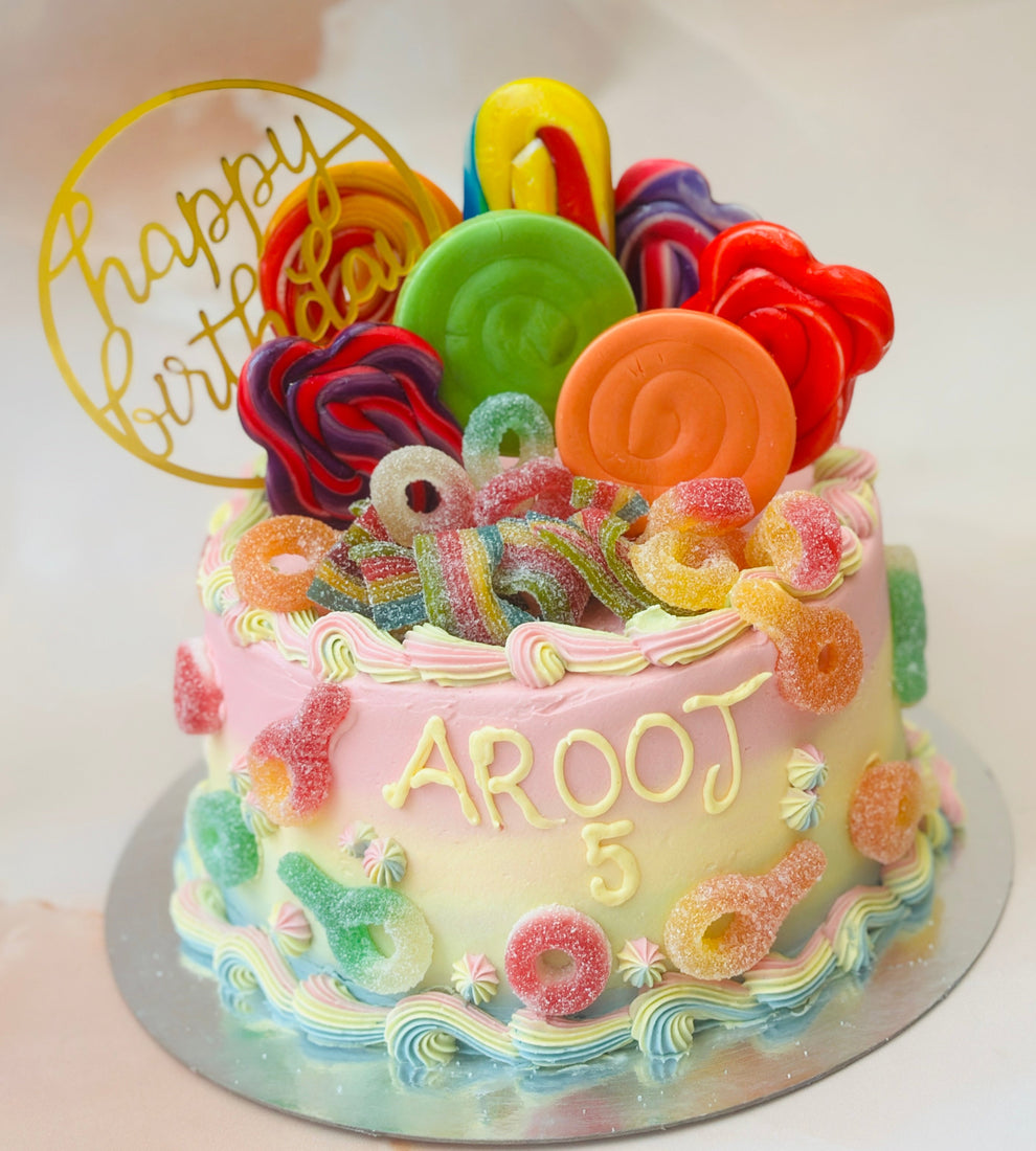 Lolly Birthday Cake | Kids Candy Cake | East London & Romford - Cake Trays