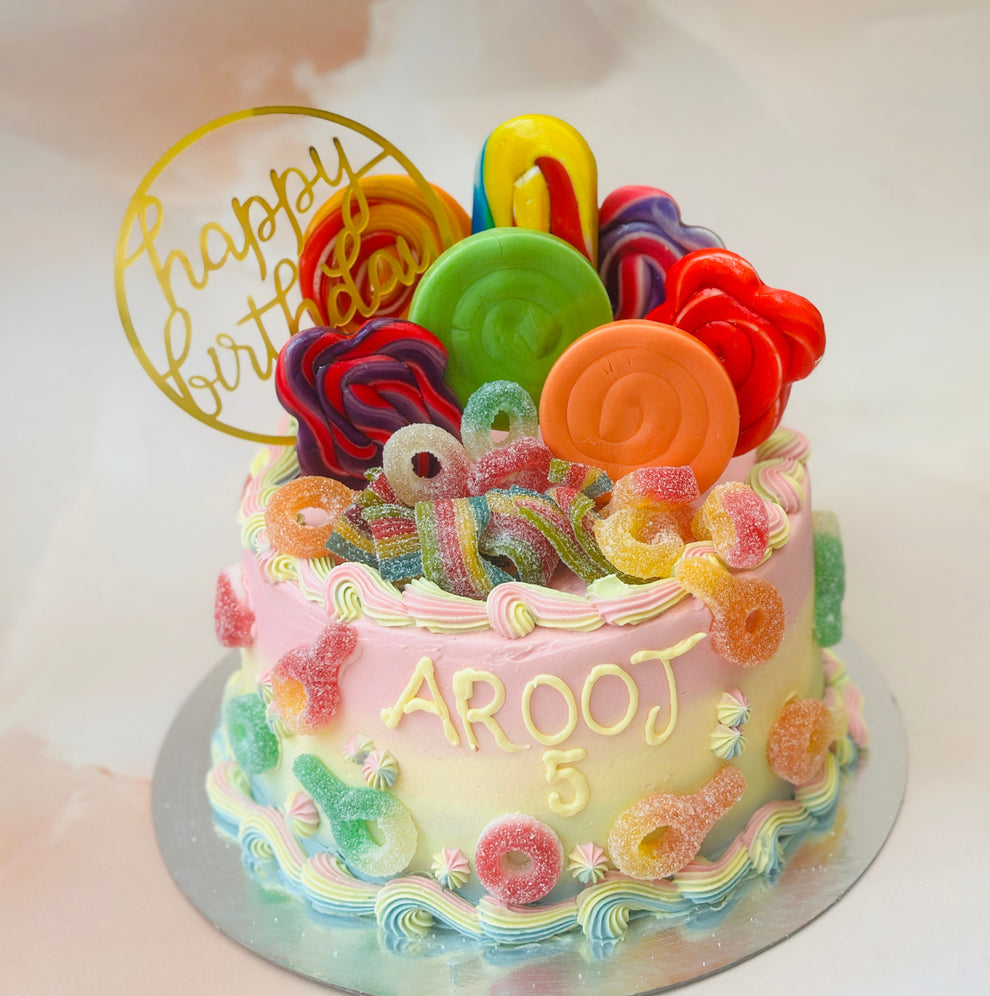 Lolly Birthday Cake | Kids Candy Cake | East London & Romford - Cake Trays