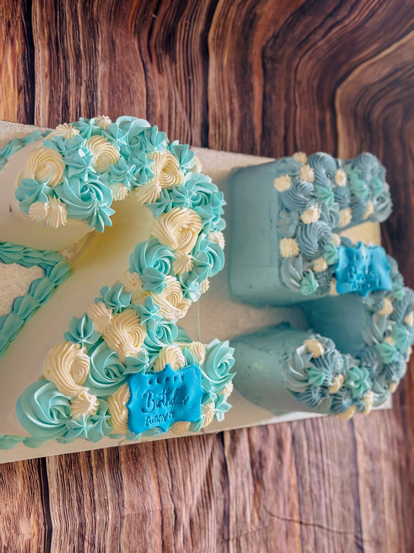 Custom Number Cake - Celebrate Milestones in Romford & Ilford - Cake Trays