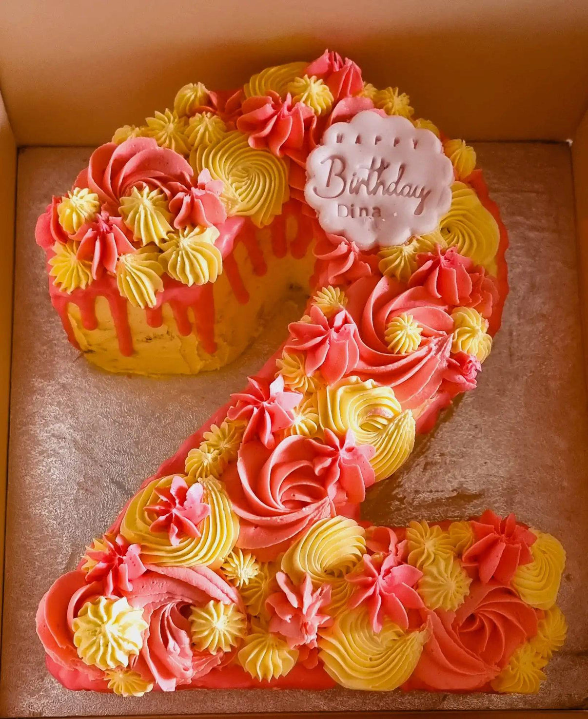 Number Birthday Cake | Custom Any Age | East London - Cake Trays