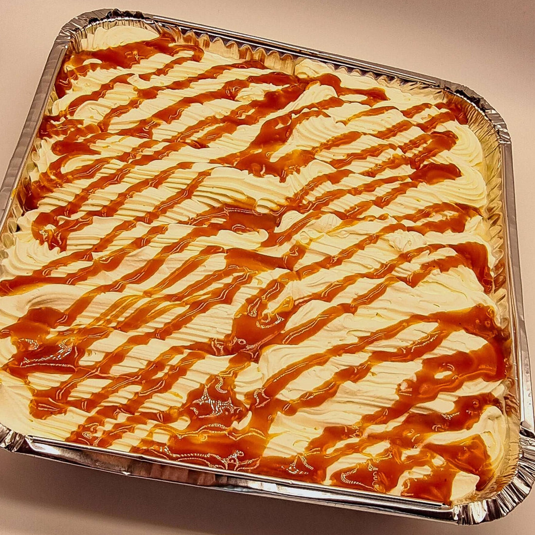 Caramel Milk Cake Tray - Same Day Delivery in East Ham & Ilford - Cake ...